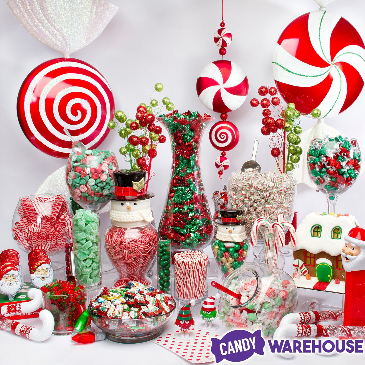 Christmas Candy Dessert Table - Holiday Party in Los Angeles, CA | The ...